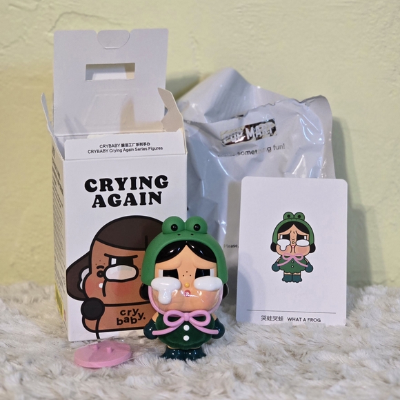 POP MART | Toys | Authentic Sold Out Pop Mart Cry Baby Crying Again ...